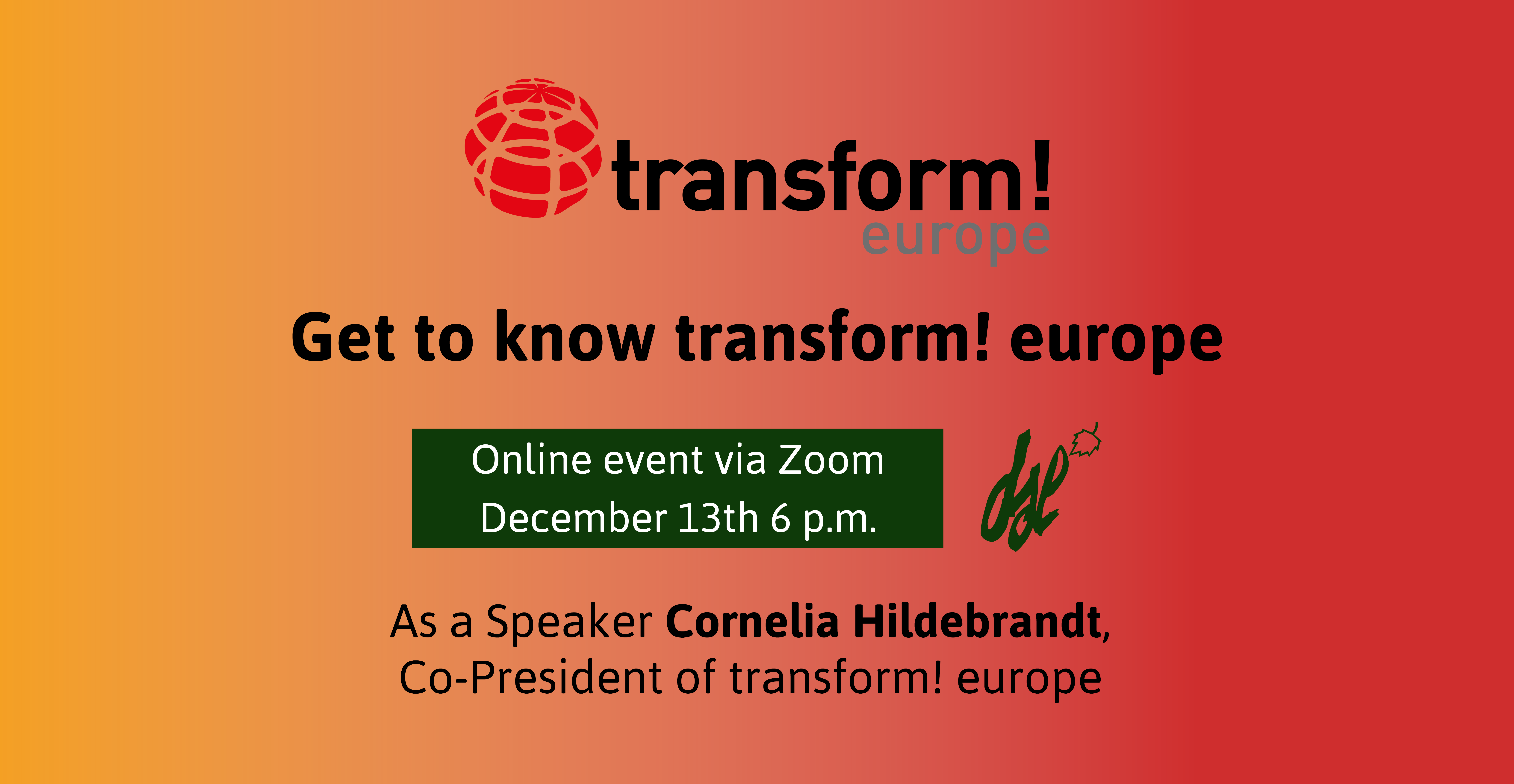 Get to know transform! europe – Demokraattinen sivistysliitto